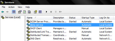 How to run Windows applications as services